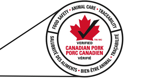 Verified Canadian Pork Logo